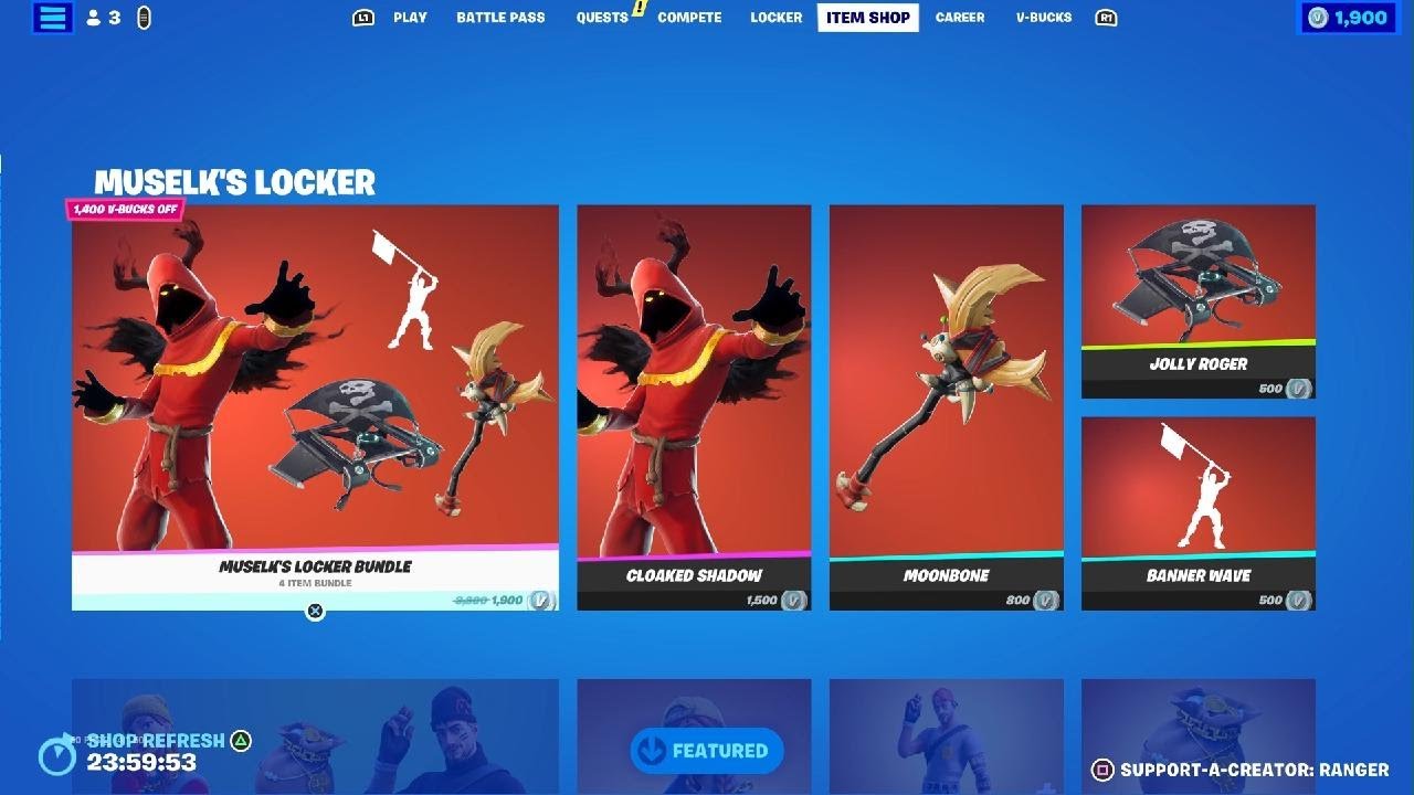 Muselk's locker bundle - YouTube
