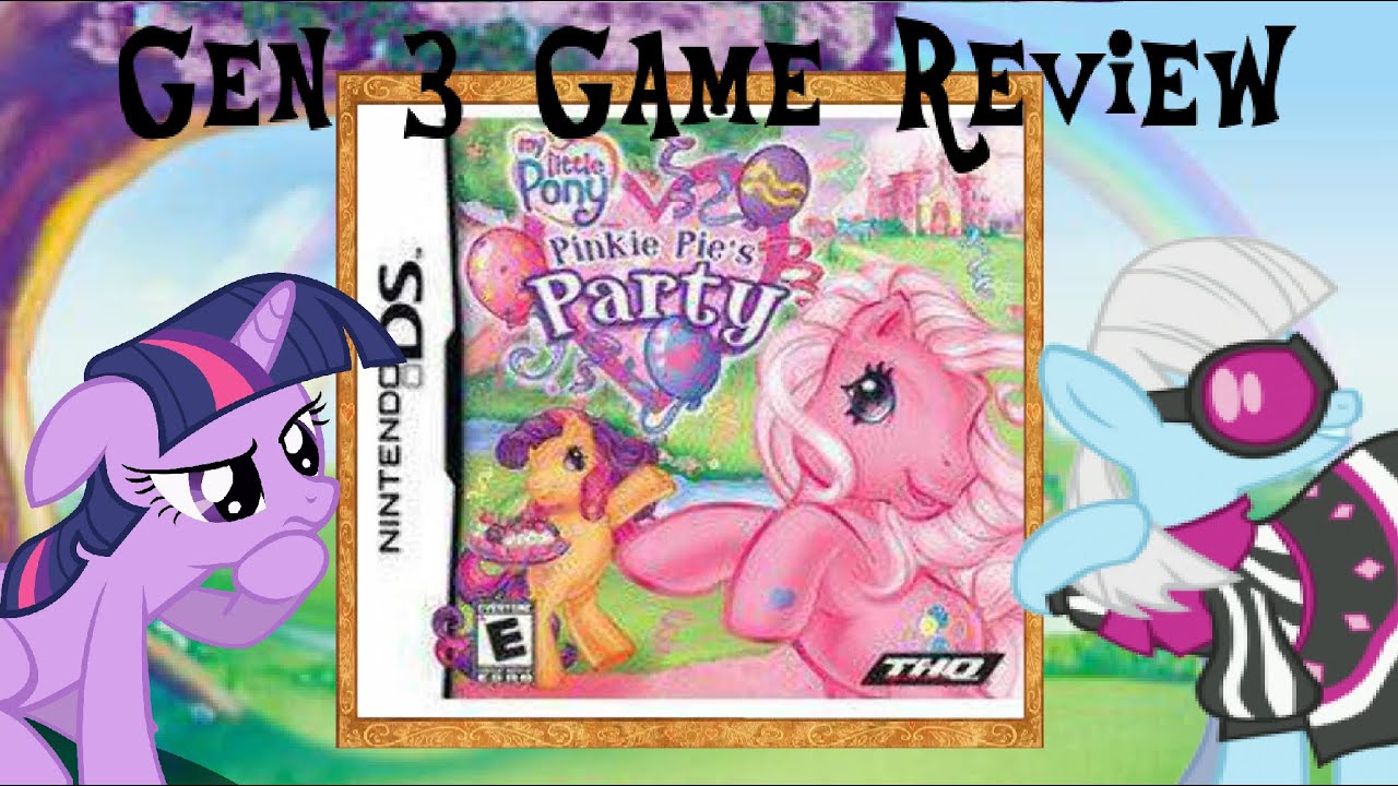 MLP Gen 3 Game Review: Pinkie Pie's Party - YouTube