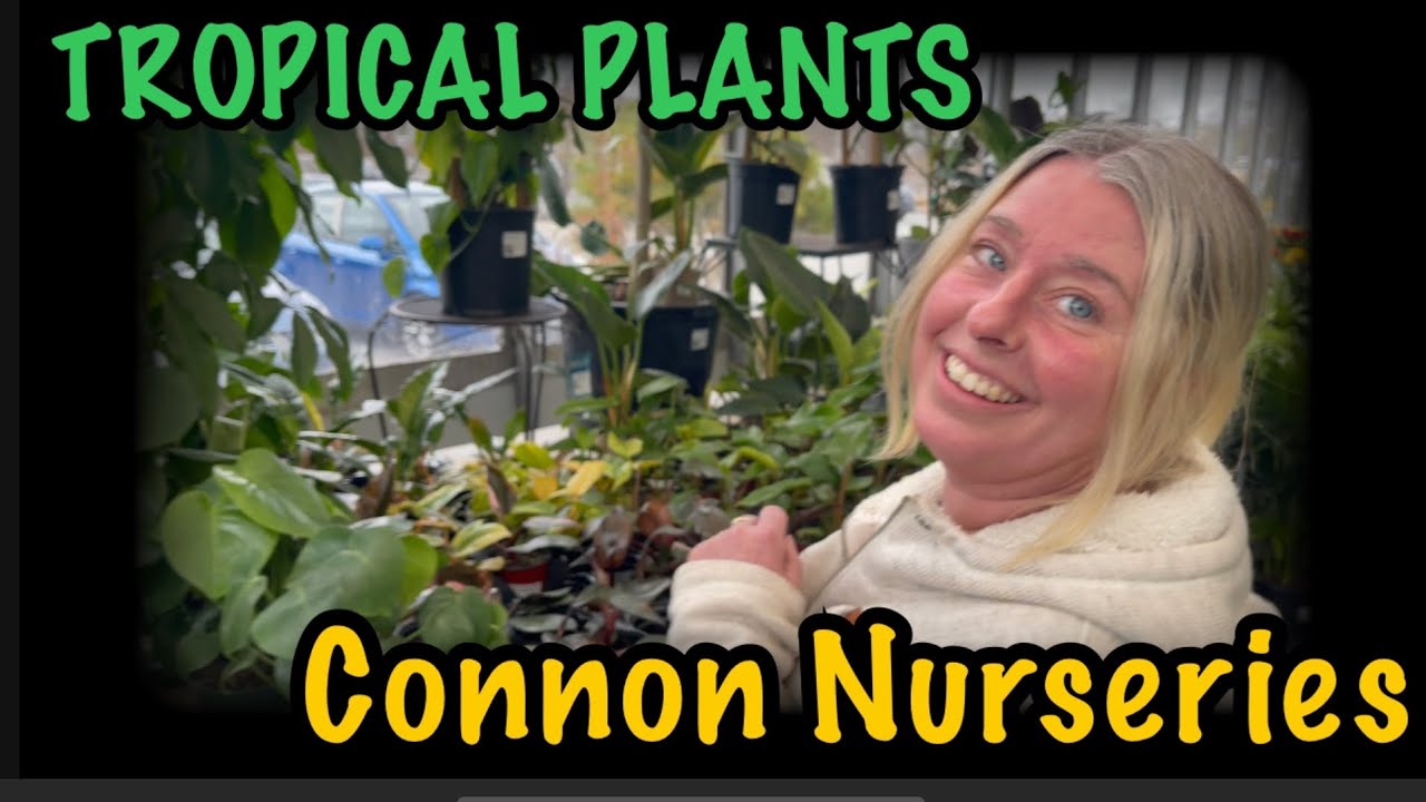Connon Nurseries indoor Tropical Plant tour We toured Connon awesome ...