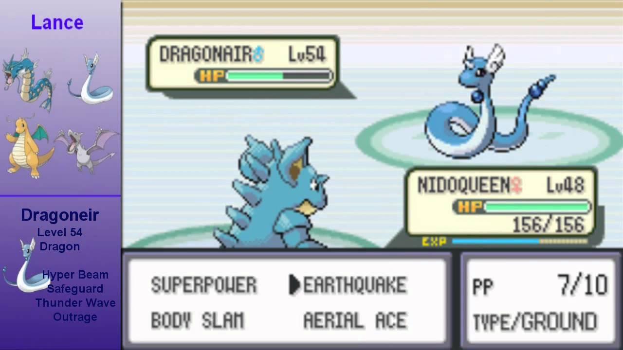 Pokémon Fire Red Walkthrough ~Part 67~ Lance - YouTube