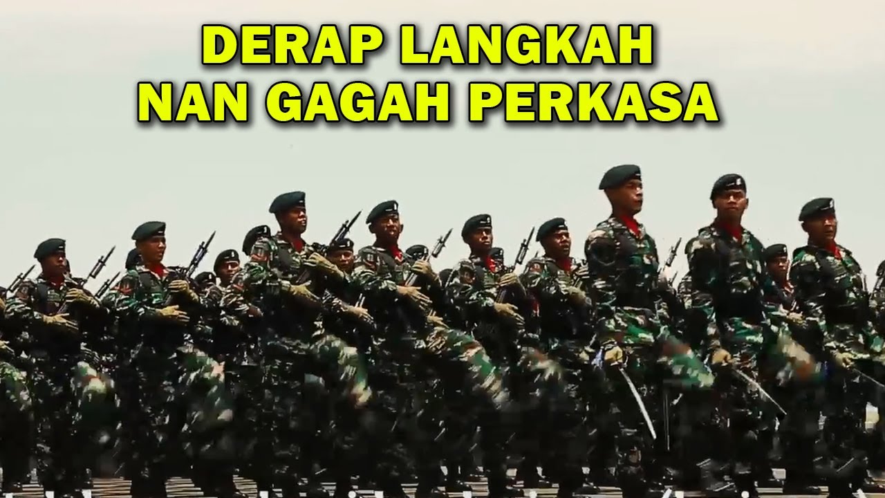 Derap Langkah Nan Gagah Perkasa (Lirik) - Kumpulan lagu TNI - YouTube Music