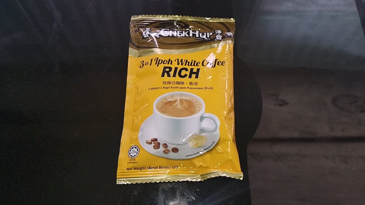 Review Produk #1951 : Chek Hup 3 in 1 Ipoh White Coffee Rich - YouTube