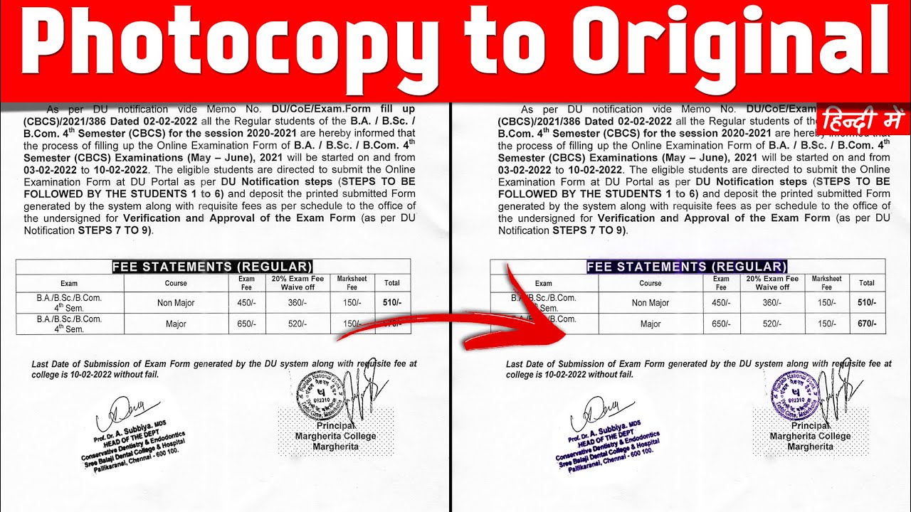 Convert Photocopy to Color||Convert Black & White to Color Document ...