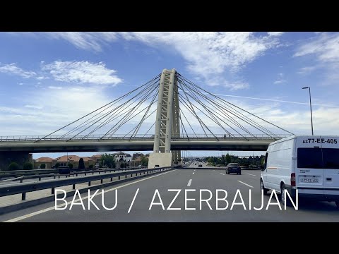 Baku driving tour / from Nardaran to Ahmadli (Nargila) / 2024 MAY