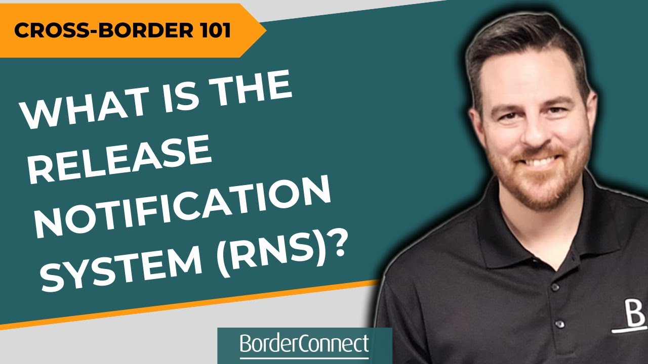 What is the Release Notification System (RNS)? - YouTube