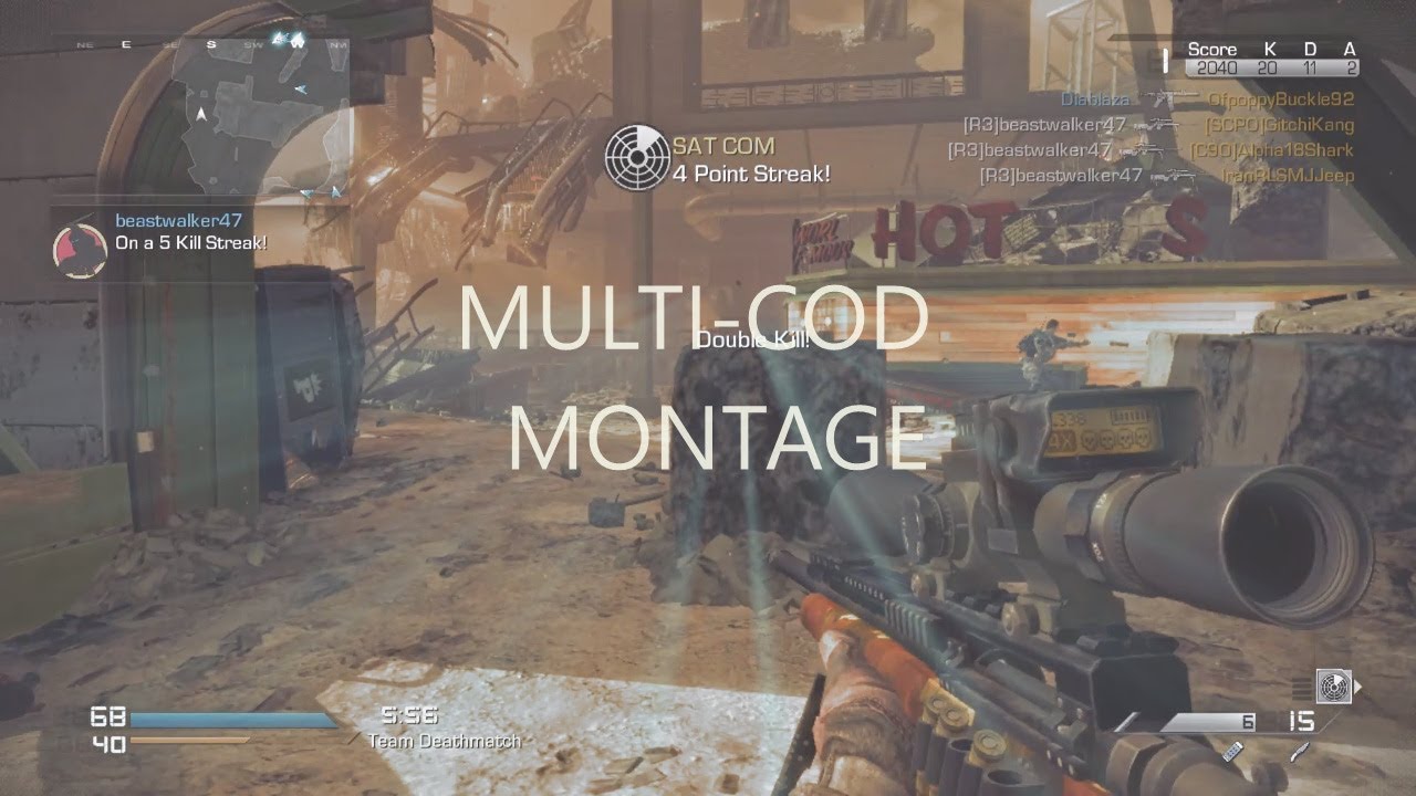 MULTI-COD TAGE #SAINTFusion - YouTube