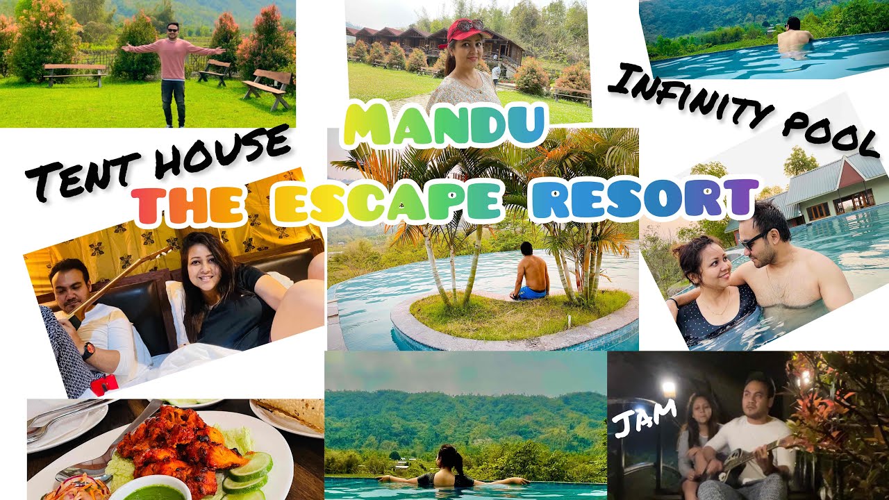 Mandu The Escape Resort || Kaziranga || Assam || Infinity swimming pool ...