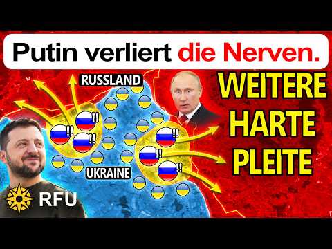 Russland häuft Rückschläge an der Front an und Putin gerät unter immer stärkeren politischen Druck