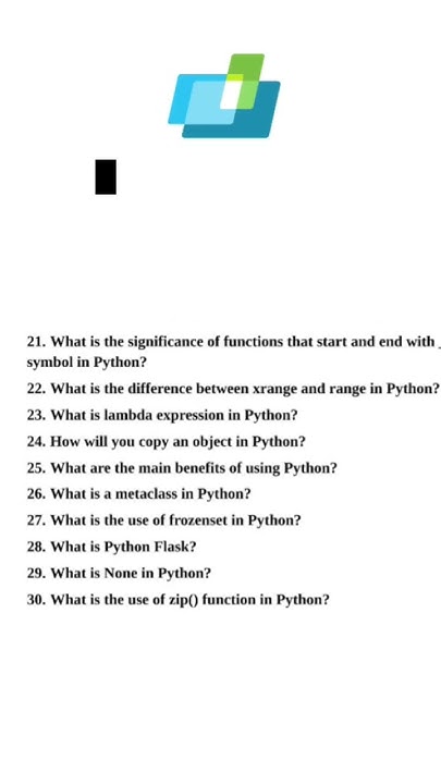 Top 50 Python Interview Questions 2023 Learn Python Python Pythoninterview Interview Youtube 6827