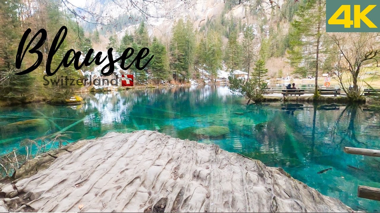 A day trip from Interlaken to Blausee Switzerland 4K 60p 🇨🇭 [ S1 EPs ...