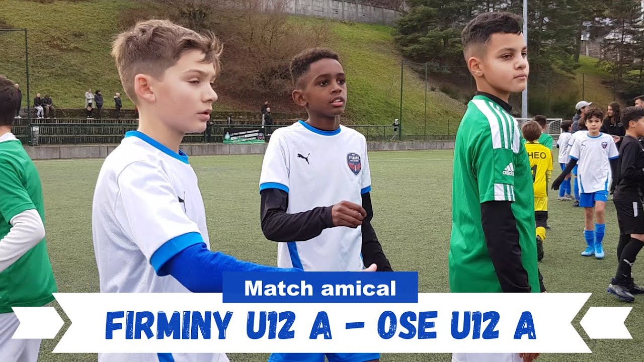 2023-12-23 // OSE U12 A - Firminy U12 A (match amical) - YouTube