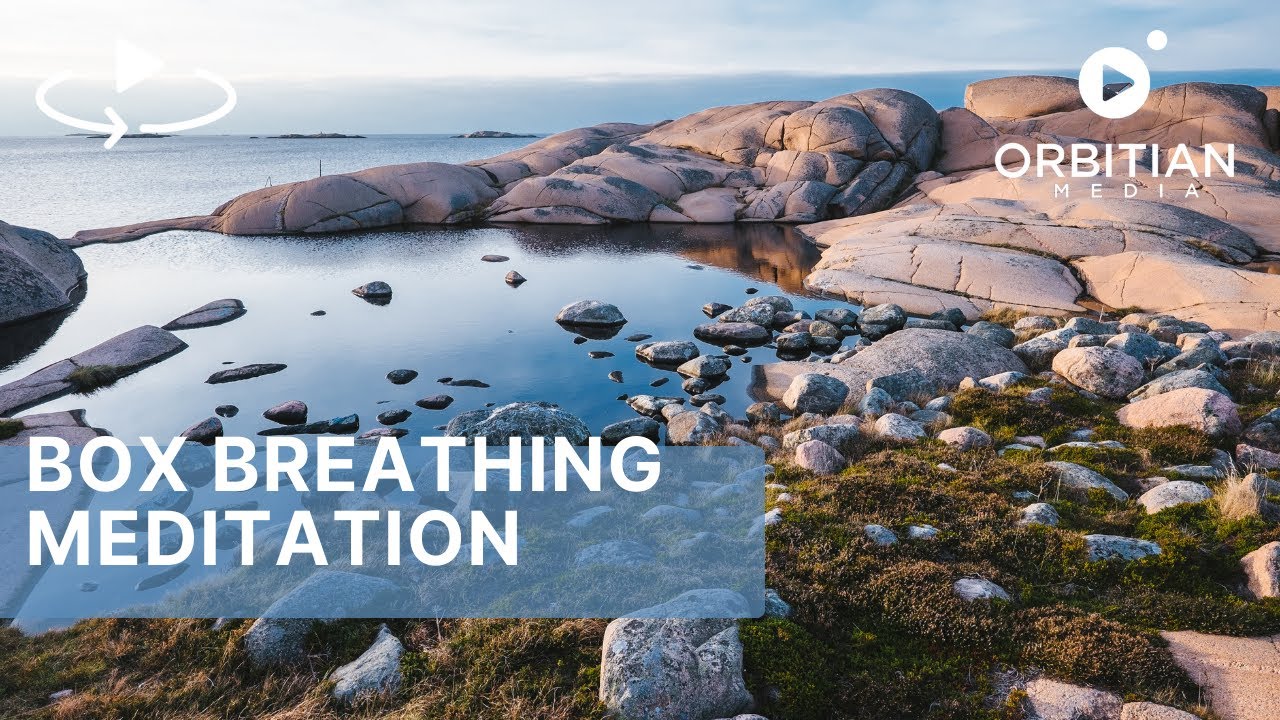 VR Meditation: Box Breathing Meditation by the Sea - YouTube