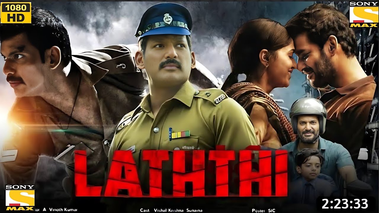 Laththi 2022 Full Movie Hindi Dubbed Release Date | Vishal And Sunaina ...