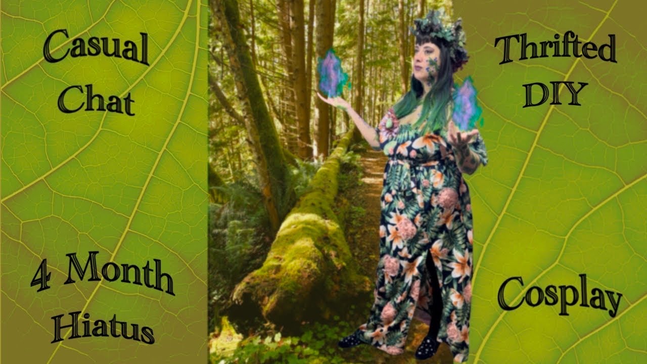 Thrifted DIY Nature Goddess Inspired Cosplay| Te Fiti Inspired ...