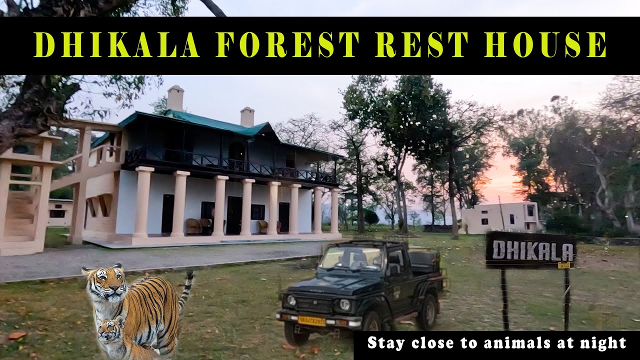 Dhikala Forest Rest House Tour | Night stay in Corbett | Dhikala FRH ...