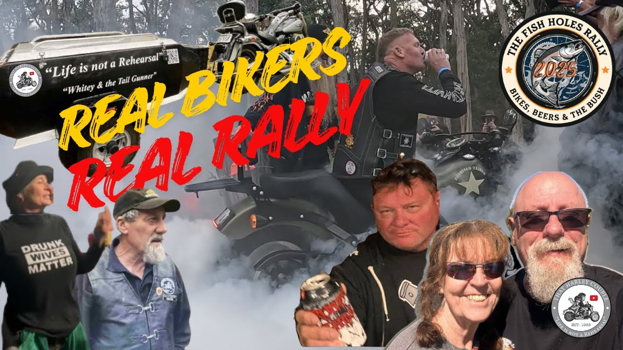 “Wild Burnouts, Adrenaline & Real Biker Life! - Inside Fish Holes Rally ...