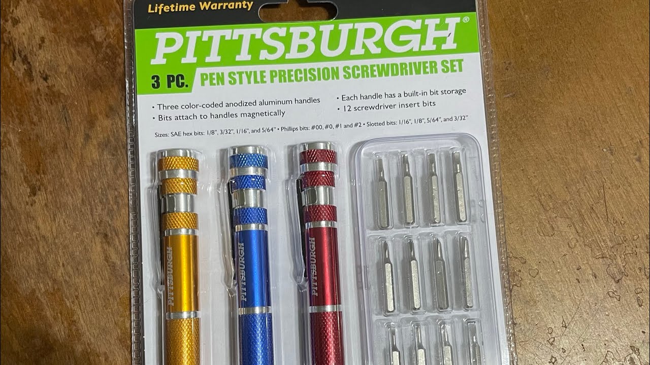 Edc precision screwdriver #edc #edcgear #pittsburgh - YouTube