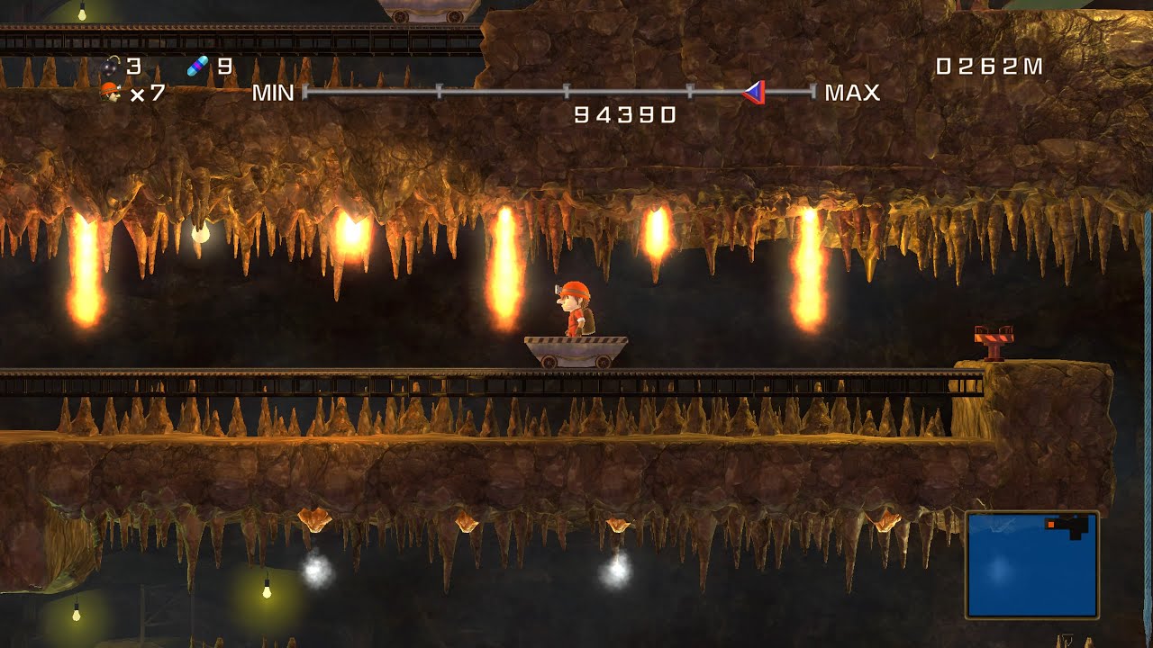 Spelunker HD Deluxe Gameplay | PS4 Switch - Old-school awesomeness ...