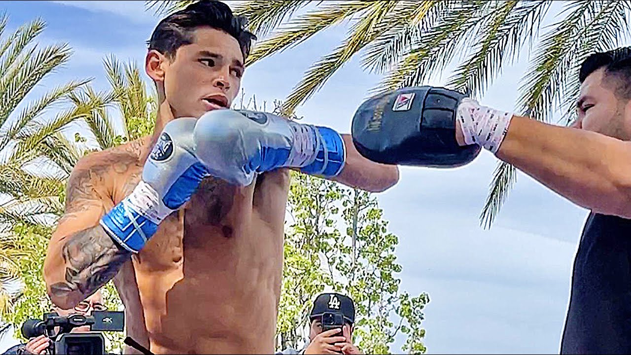 RYAN GARCIA UNLEASHES DEVASTATING KNOCKOUT POWER TRAINING TO END ...