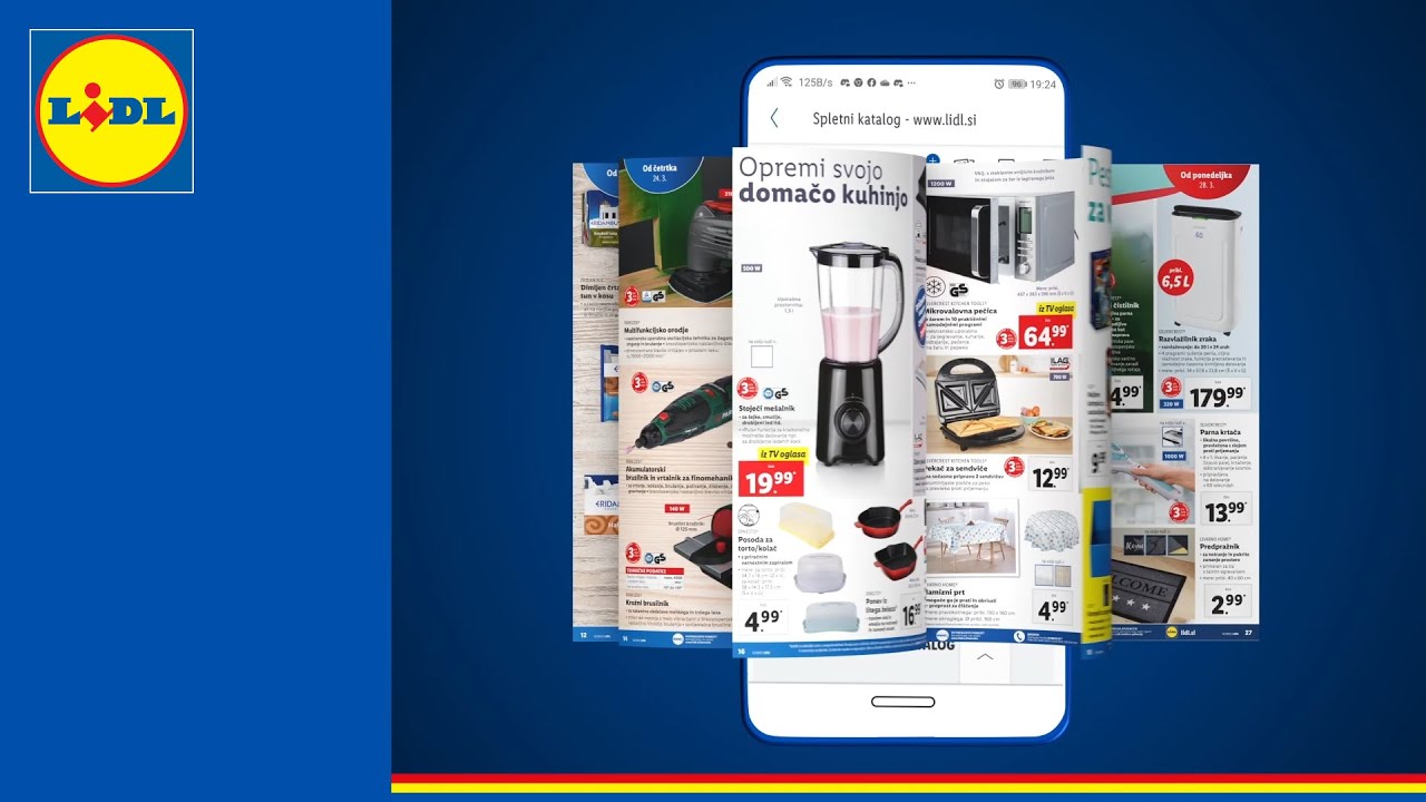 Prelistaj Lidlov spletni katalog | Lidl Slovenija - YouTube
