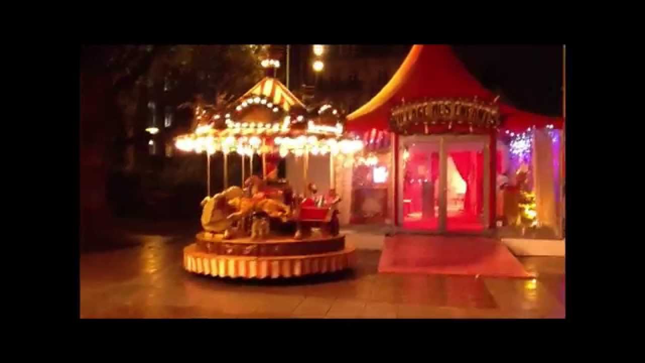 Mini Carrousel 1900 à Rouen Givré - YouTube