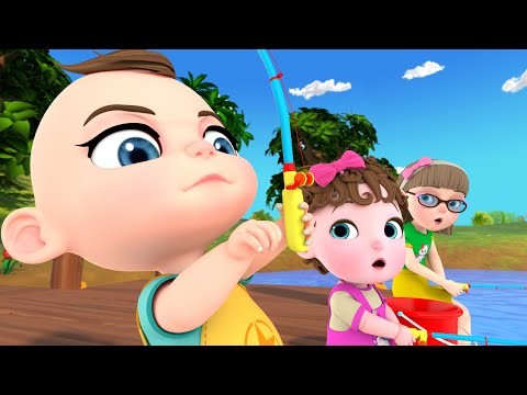 1, 2, 3, 4, 5! Bir Balık Tuttum! 🎣🐠 | Neşeli Sayma Eğitici Çocuk Şarkısı | CocoBerry Türkçe