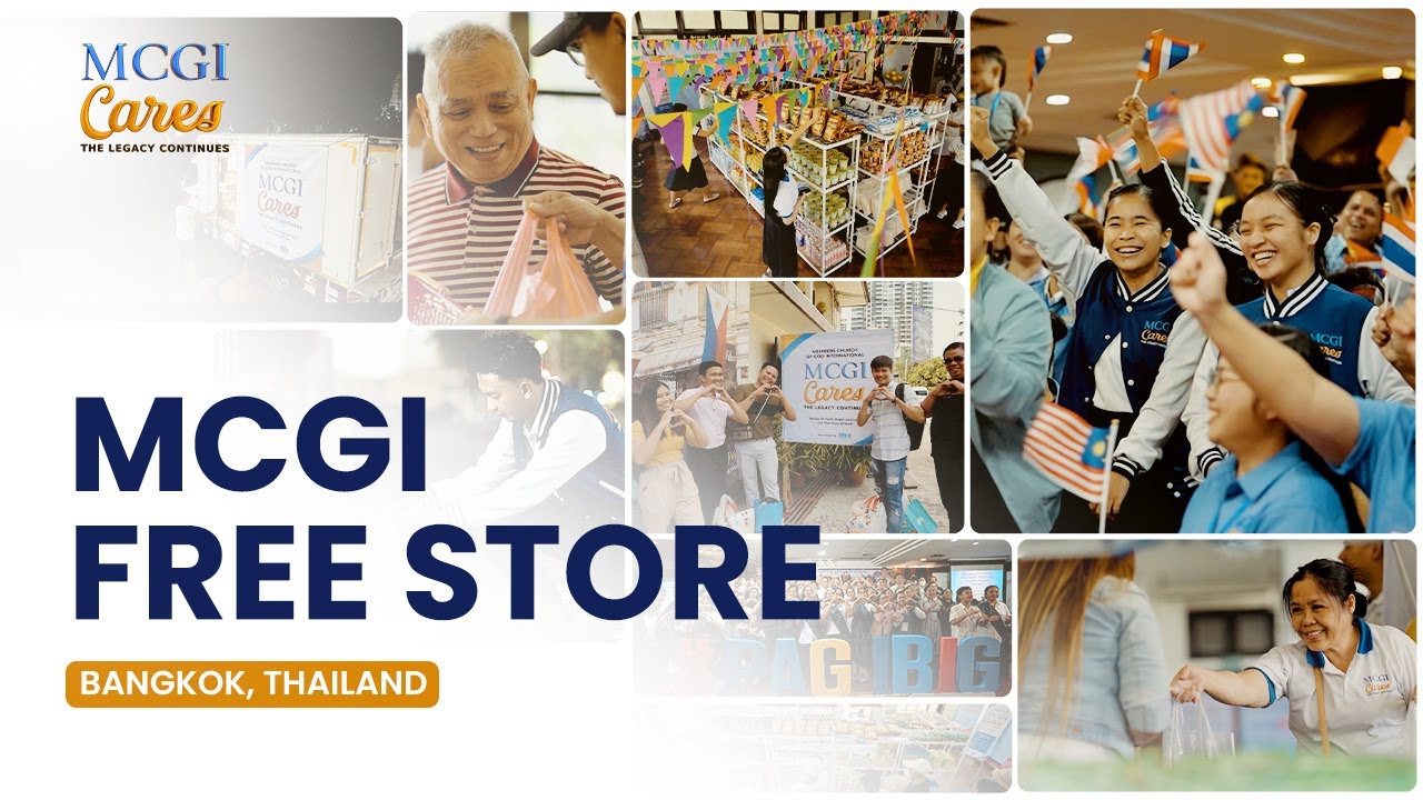 MCGI Free Store: Bangkok, Thailand | MCGI Cares - YouTube