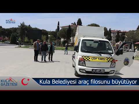 Kula Belediyesi araç filosunu büyütüyor