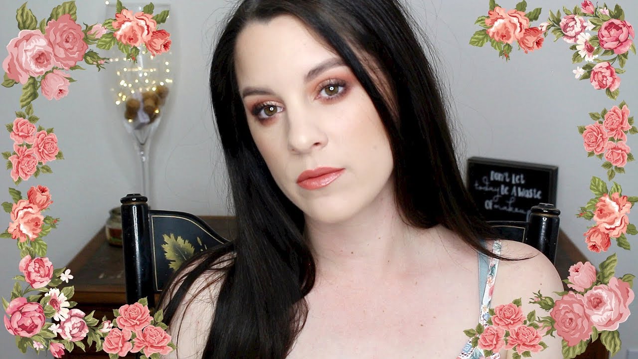 Smoky Peach Tutorial ~ Springy/Summery Look! - YouTube