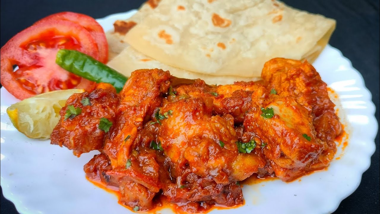 Chicken Masala with Rumali Roti Recipe। ऐसा चिकन मसाला और रुमाली रोटी ...