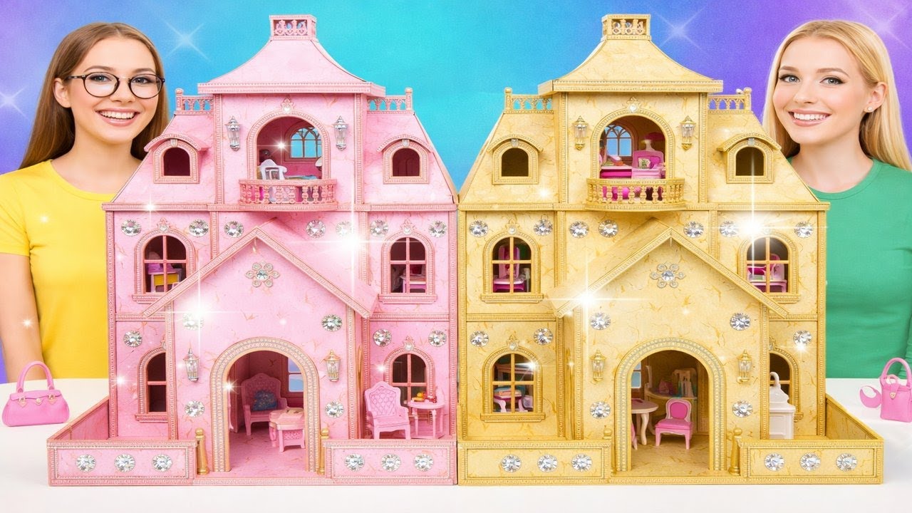 HOW TO MAKE A HOUSE WITH CARDBOARD 📦 Decoration Ideas At Home 💝 Crafts ...