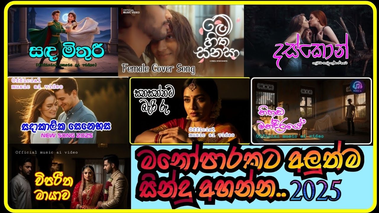 🟡 මනෝ පාරකට 💖 | හිත නිවන සිංදු 7ක් | Best Sinhala Lo-fi & Chill ...