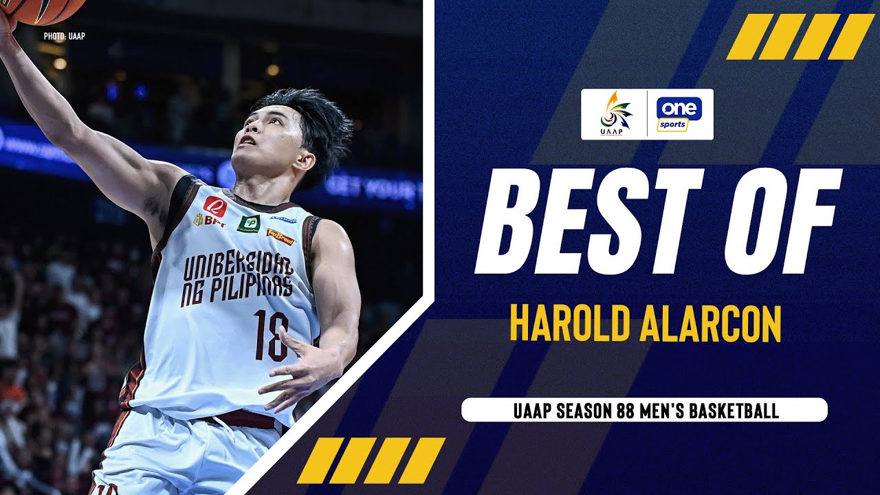 BEST OF HAROLD ALARCON | UAAP SEASON 88 MEN’S BASKETBALL | HIGHLIGHTS ...