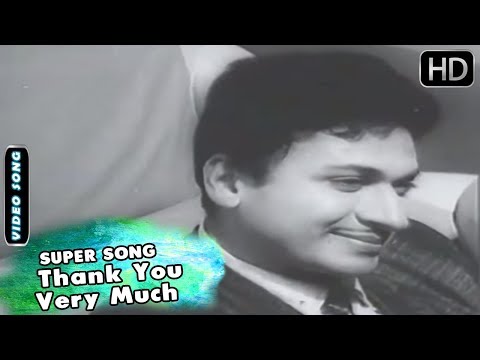 I Thank You Very Much - Classic Song | Operation Jackpot Nalli C I D 999  | Dr Rajkumar - Rekha