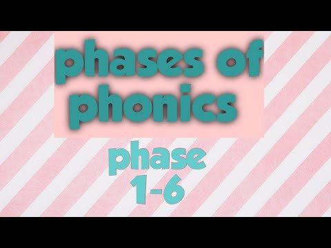 Phases of phonics / levels of phonics step by step/ phase 1-6 - YouTube