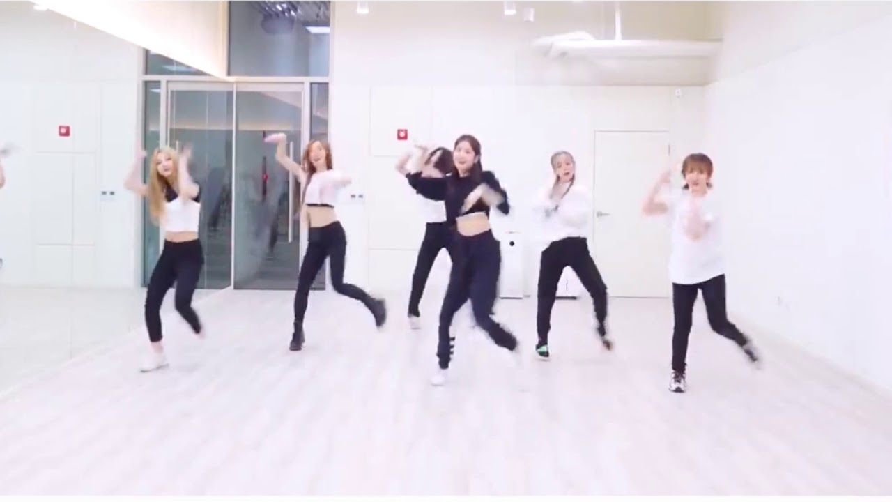 WOO! AH! - "PAYDAY" (dance practice mirrored ver.) - YouTube
