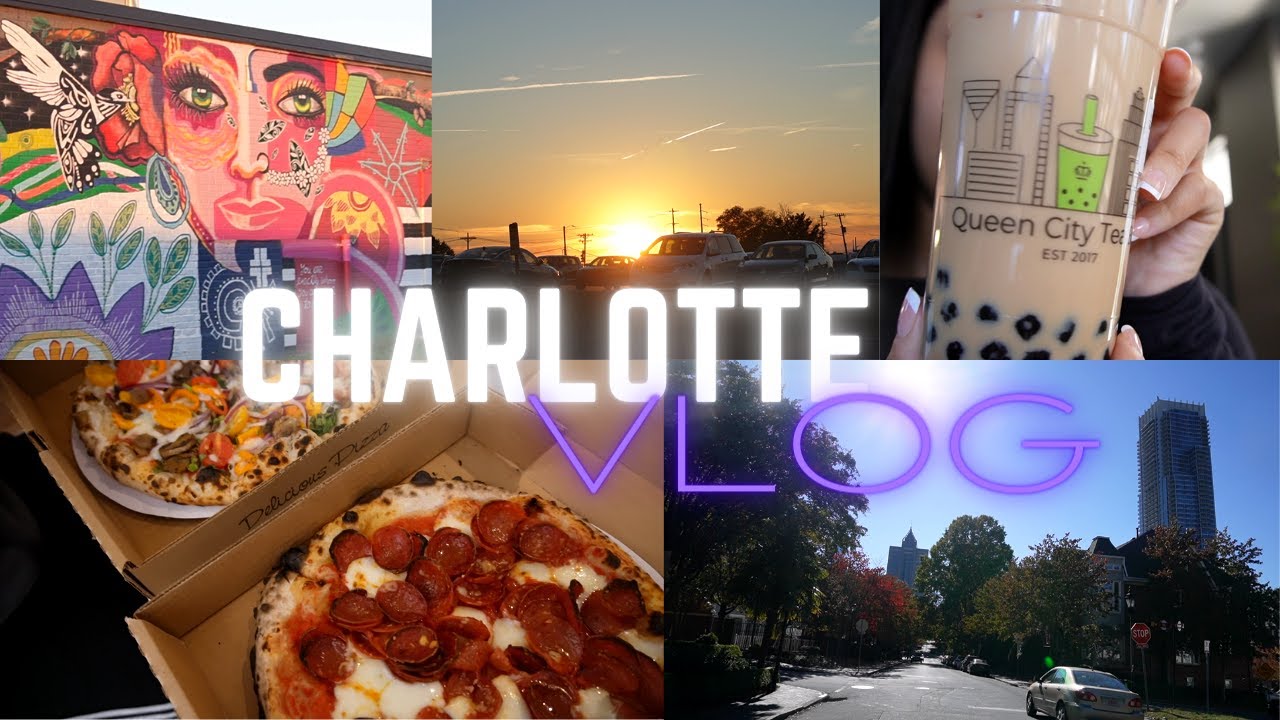 VLOG ♡ A Weekend In Charlotte, NC (Comedy Tour, Best Pizza EVER, Site ...
