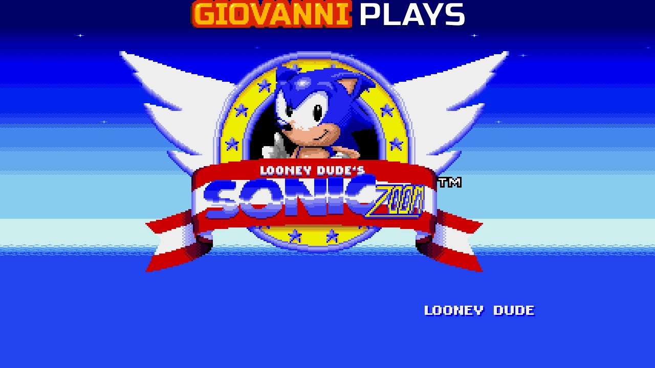 Giovanni plays LIVE - Sonic Zoom (100% Playthrough) - YouTube