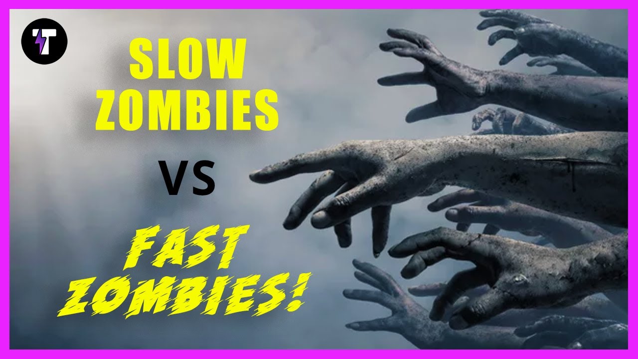 The Walking Dead - Slow Zombies Vs. Fast Zombies (Zombie Iceberg ...