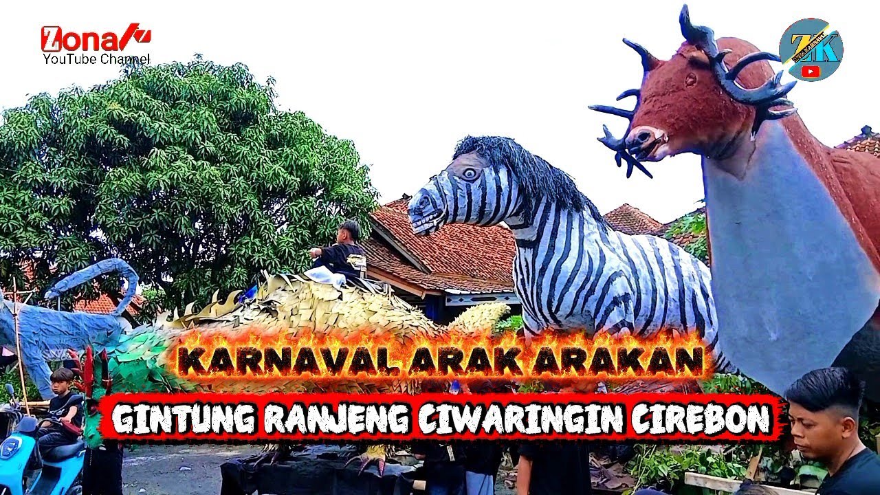 karnaval arak arakan gintung ranjeng ciwaringin cirebon 2026 - YouTube