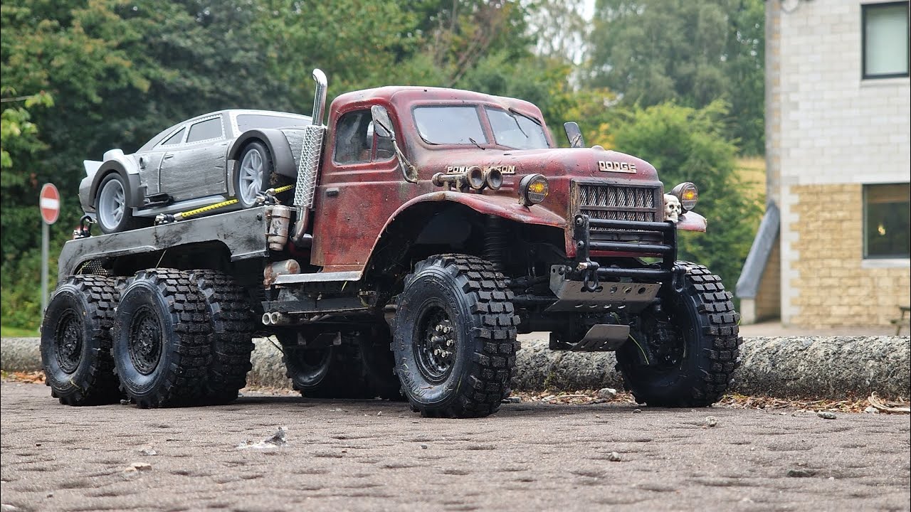 Dodge Power Wagon + Dodge Charger; Traxxas TRX6; 2024.09.24. part 1 ...