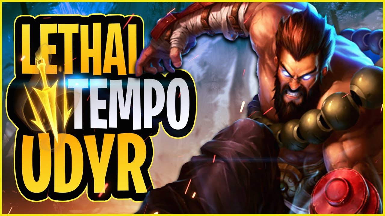 THIS IS WHY LETHAL TEMPO UDYR IS #1 TIGER STANCE BUILD!?! TIGER STANCE ...