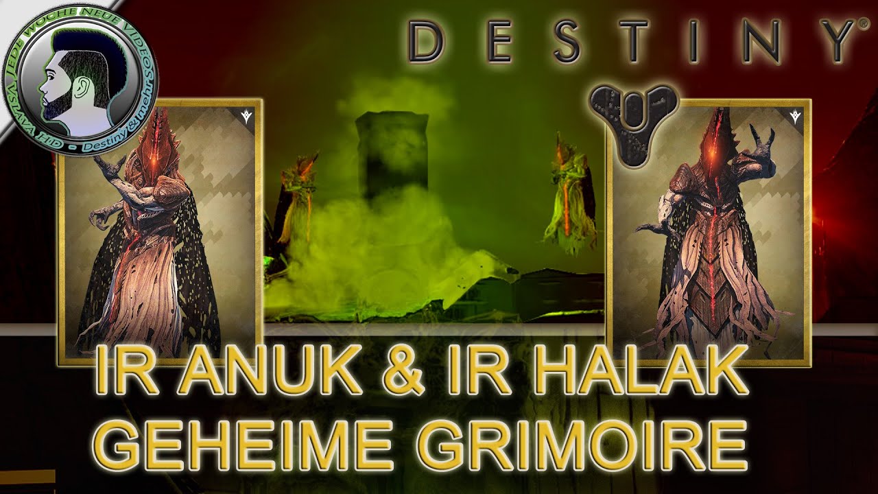 Destiny | GEHEIME GRIMOIRE | Ir Halak & Ir Anuk |Taken King - deutsch ...