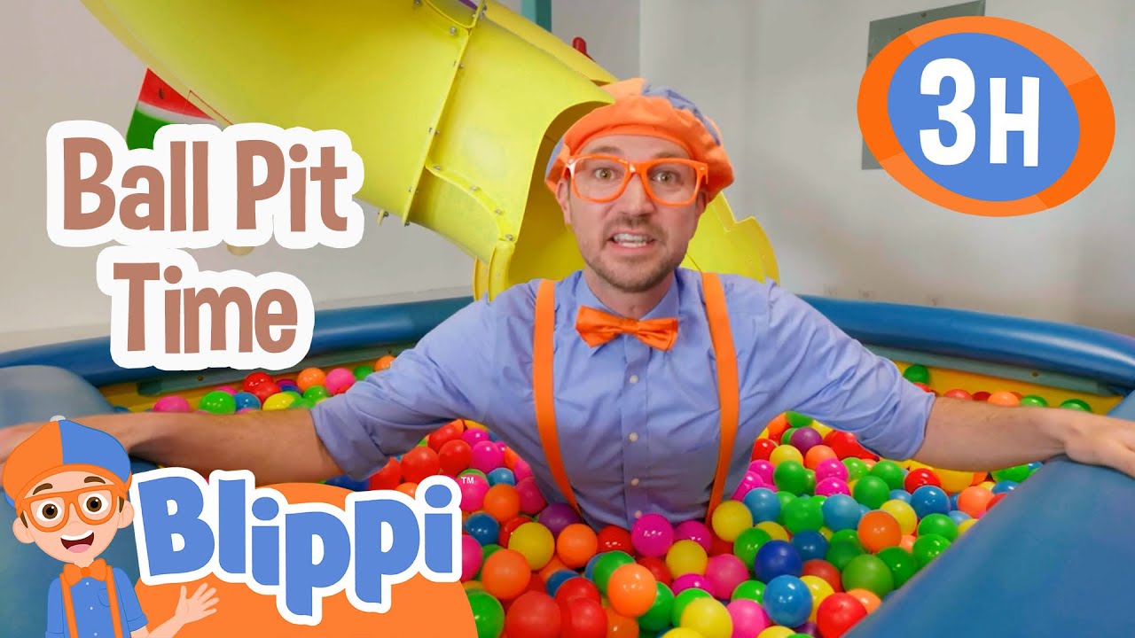 Colorful Playground Fun | Blippi and Meekah Best Friend Adventures ...