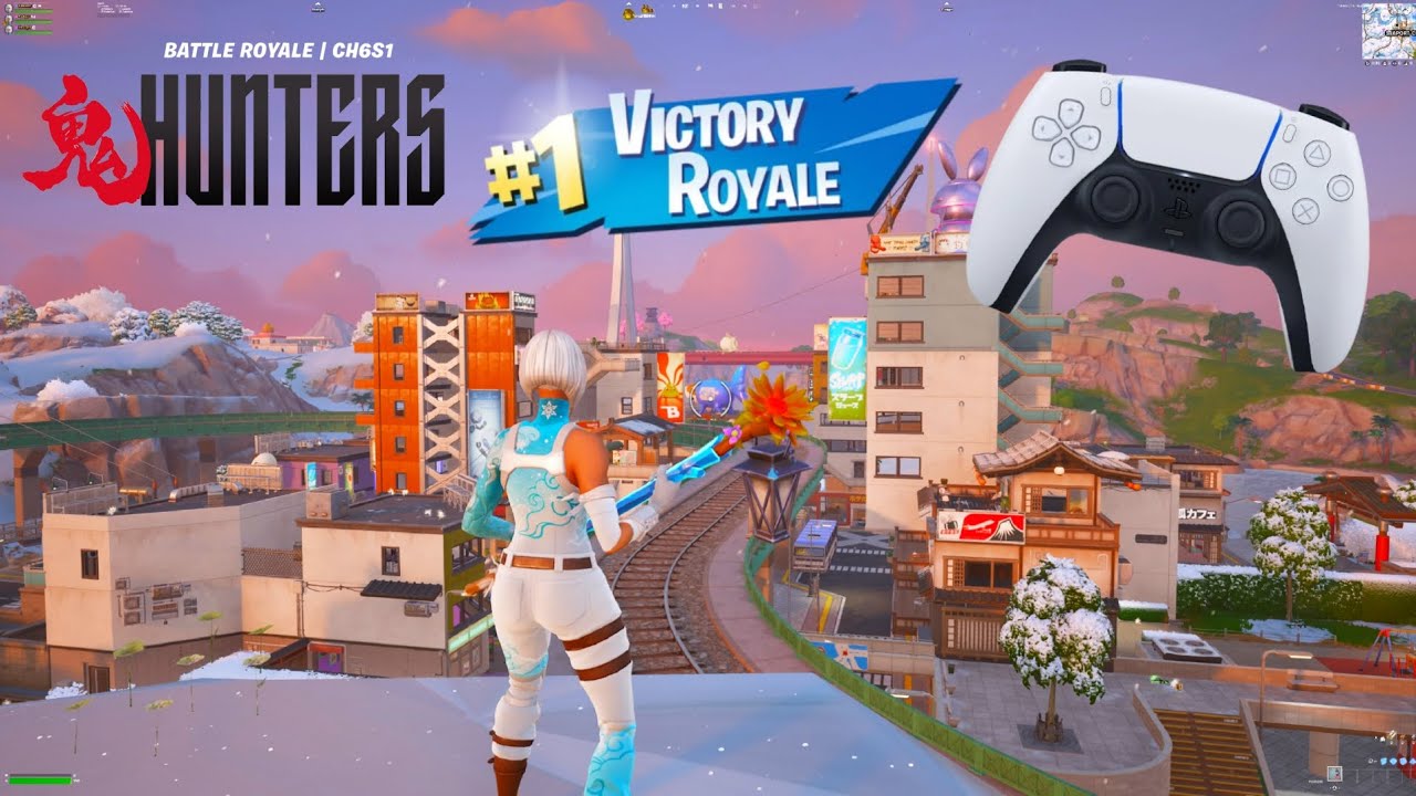 NEW SNOWY OPS Skin Gameplay + BEST Controller Settings For Chapter 6 ...