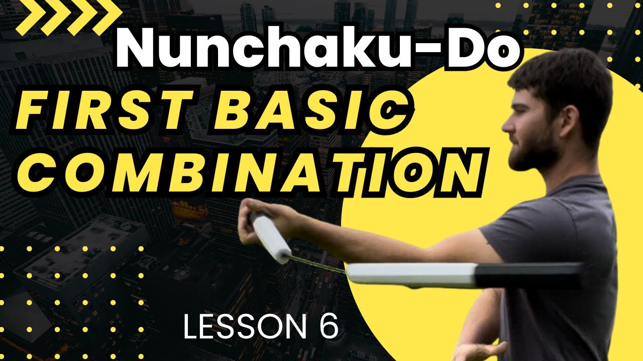 Nunchaku-Do's First Basic Combination - YouTube