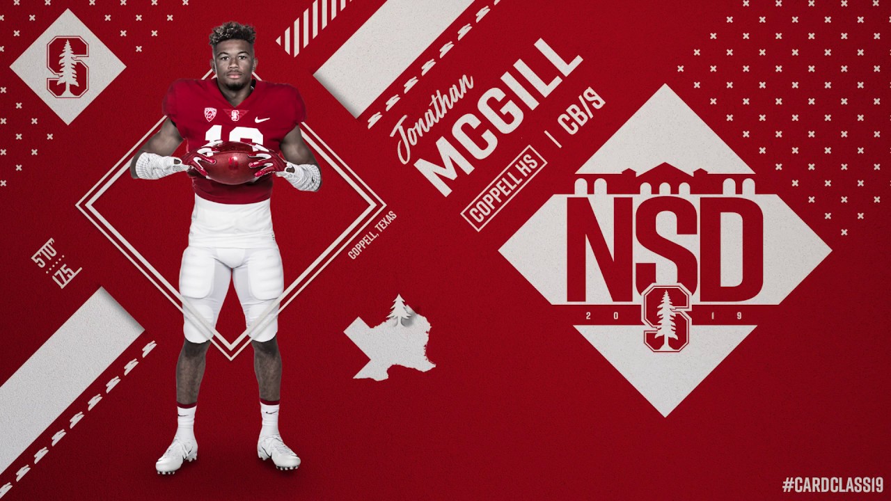 Stanford Football: Jonathan McGill | #CardClass19 - YouTube