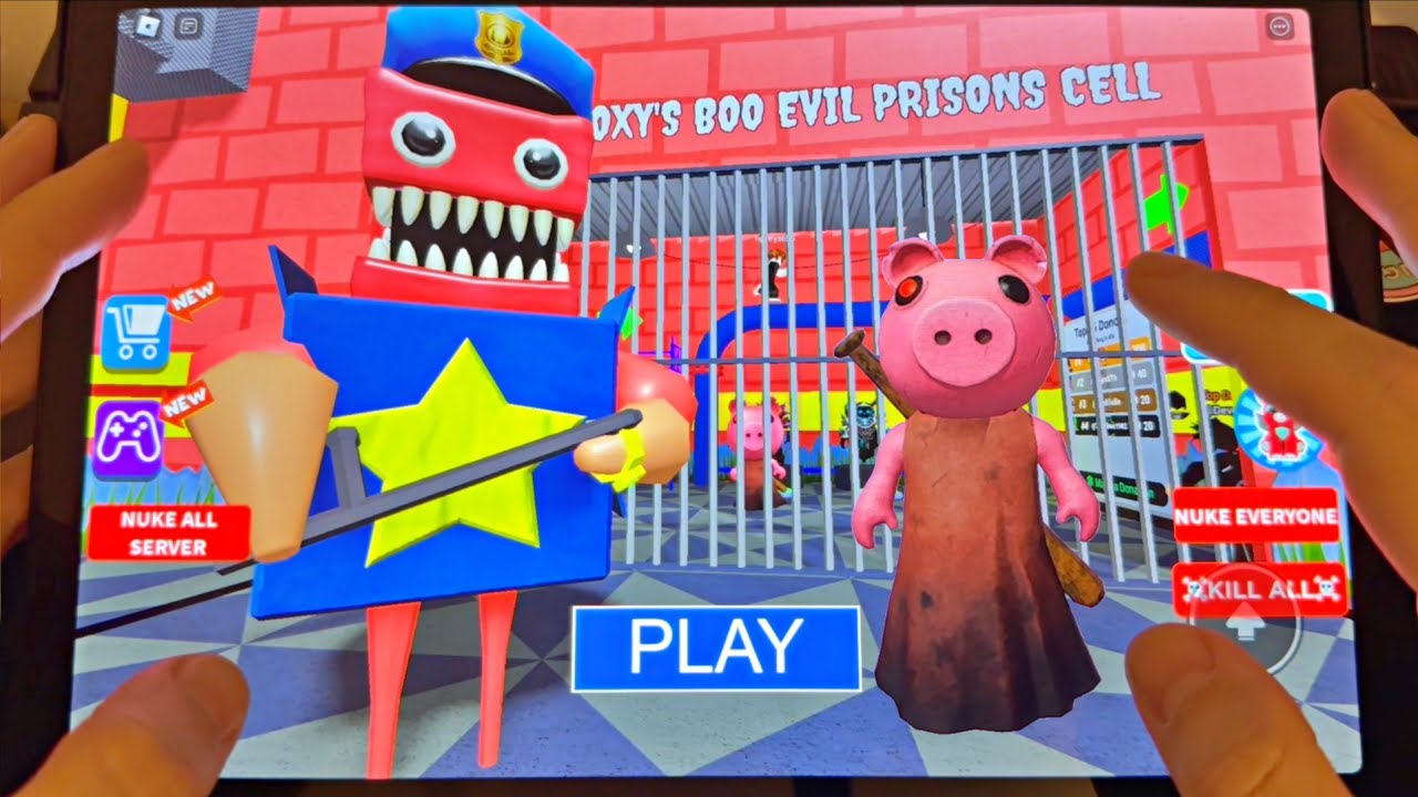 New Game Boxy`s Boo Barry`s Prison Run ( OBBY ) Roblox Prison Escape ...