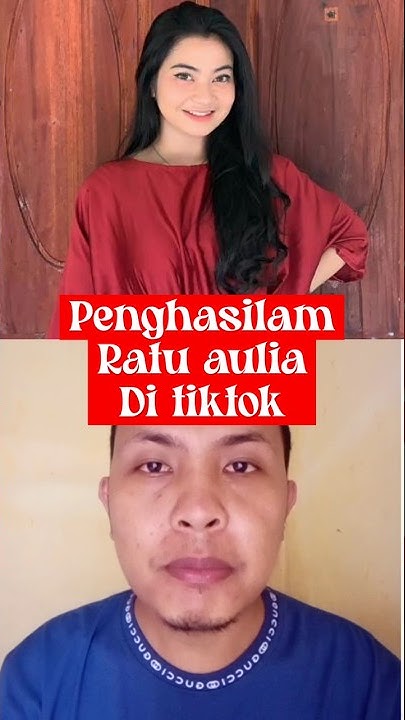 Penghasilan Tiktok Ratu aulia - YouTube