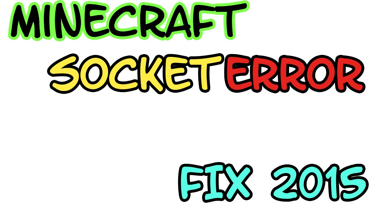 Minecraft: Login-Error "SOCKET ERROR 10107" (FIX) - YouTube